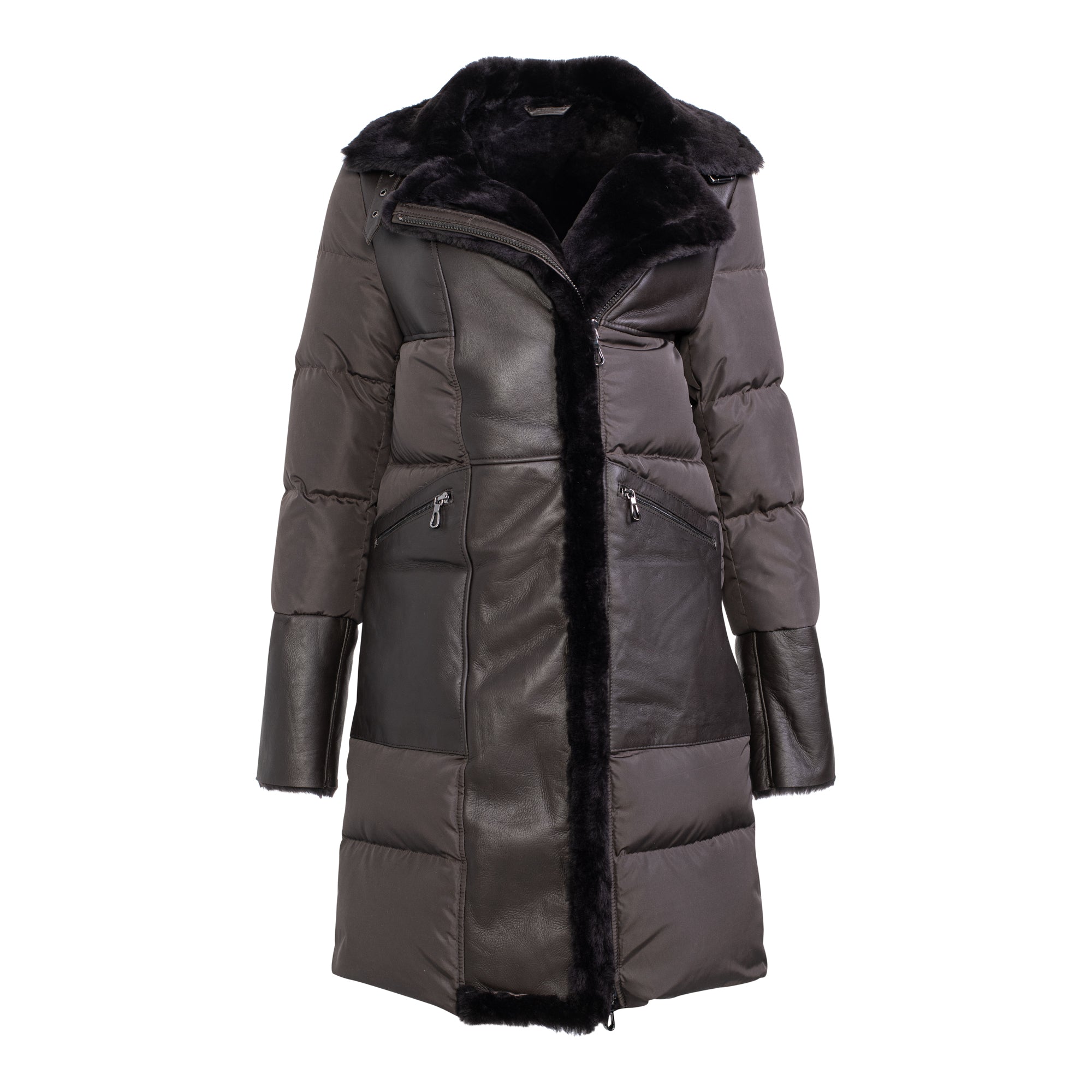 Ultimate Shearling and Down puffer coat – Wolfie Premium Outerwear