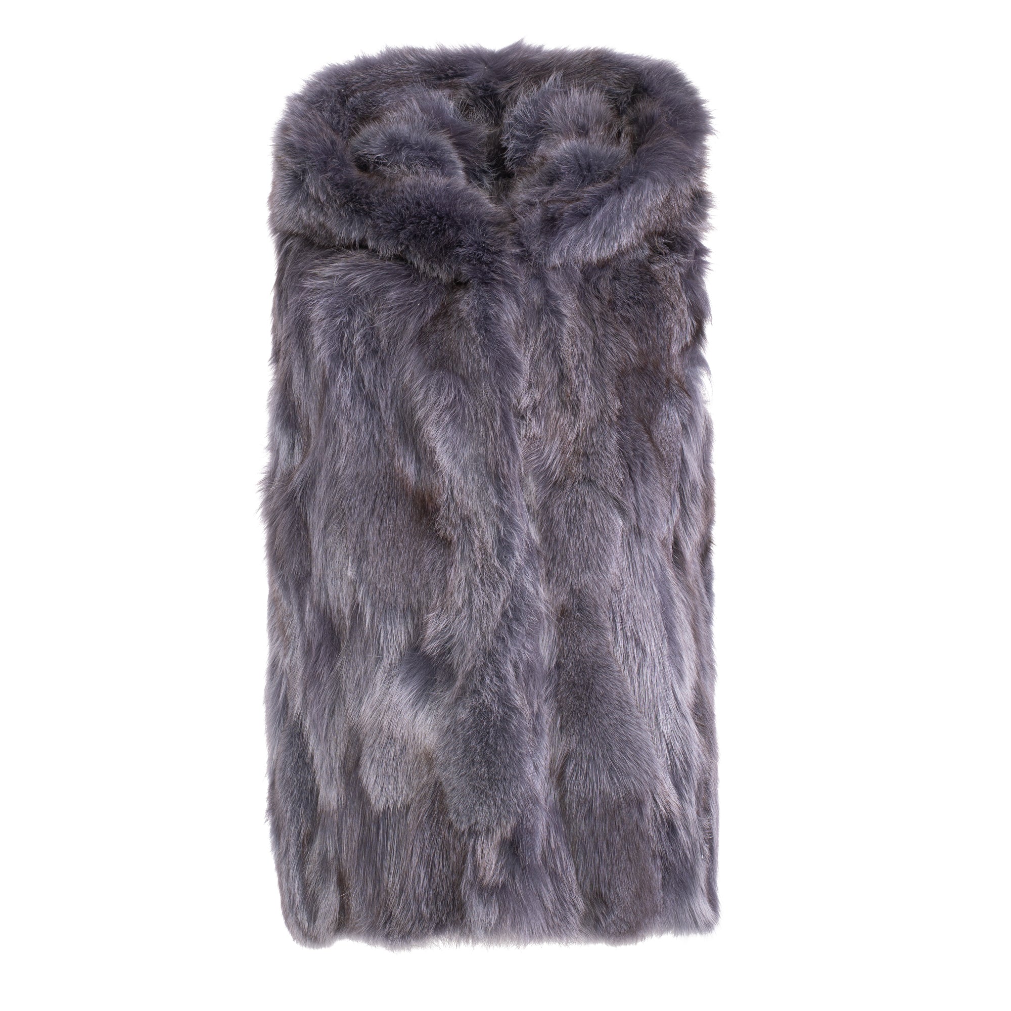 Fiona Hooded Fox Fur Vest – Wolfie Premium Outerwear