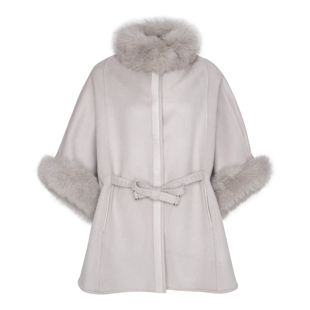 JENNIFER Cashmere cape – Wolfie Premium Outerwear