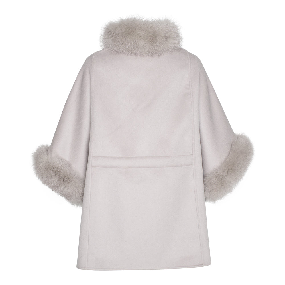 JENNIFER Cashmere cape – Wolfie Premium Outerwear