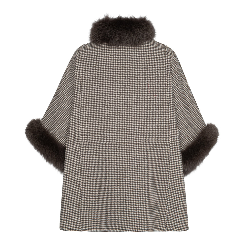 JENNIFER Cashmere cape – Wolfie Premium Outerwear