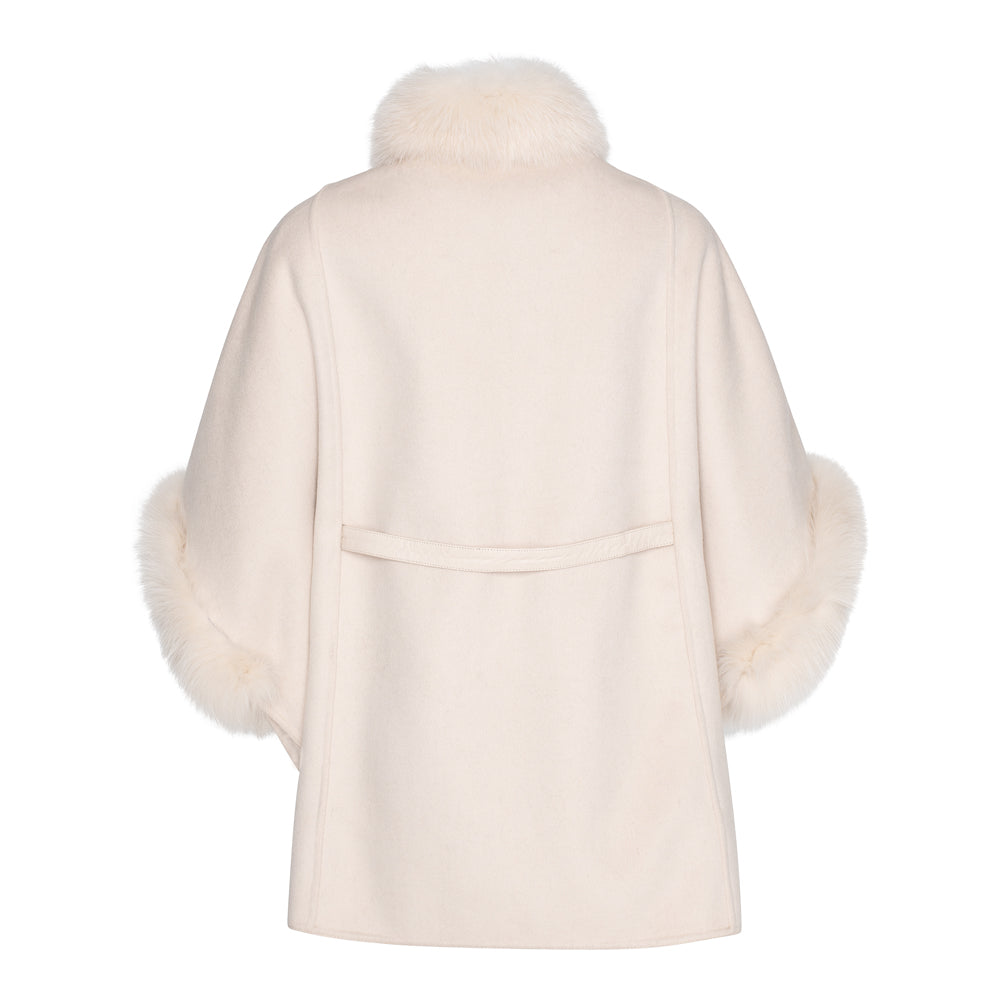 JENNIFER Cashmere cape – Wolfie Premium Outerwear
