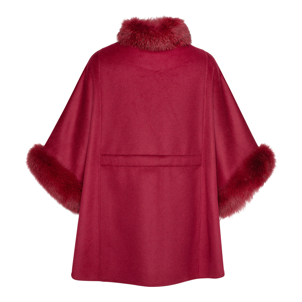 JENNIFER Cashmere cape – Wolfie Premium Outerwear